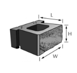 Valley Stone Retaining Wall - Basalite - Whyte Ave Landscape Supplies