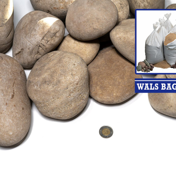 Decorative rock in small bag - Whyte Ave Landscape Supplies Centre